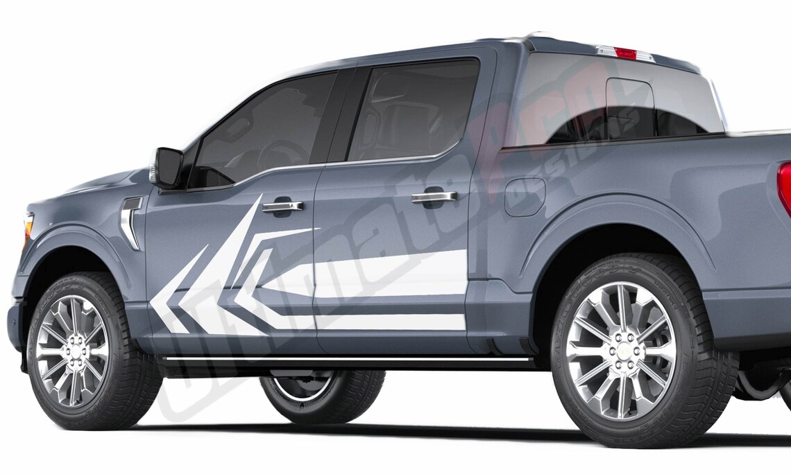 Sticker Decals Compatible With Ford F150 Super Crew Cab Mirror - Etsy