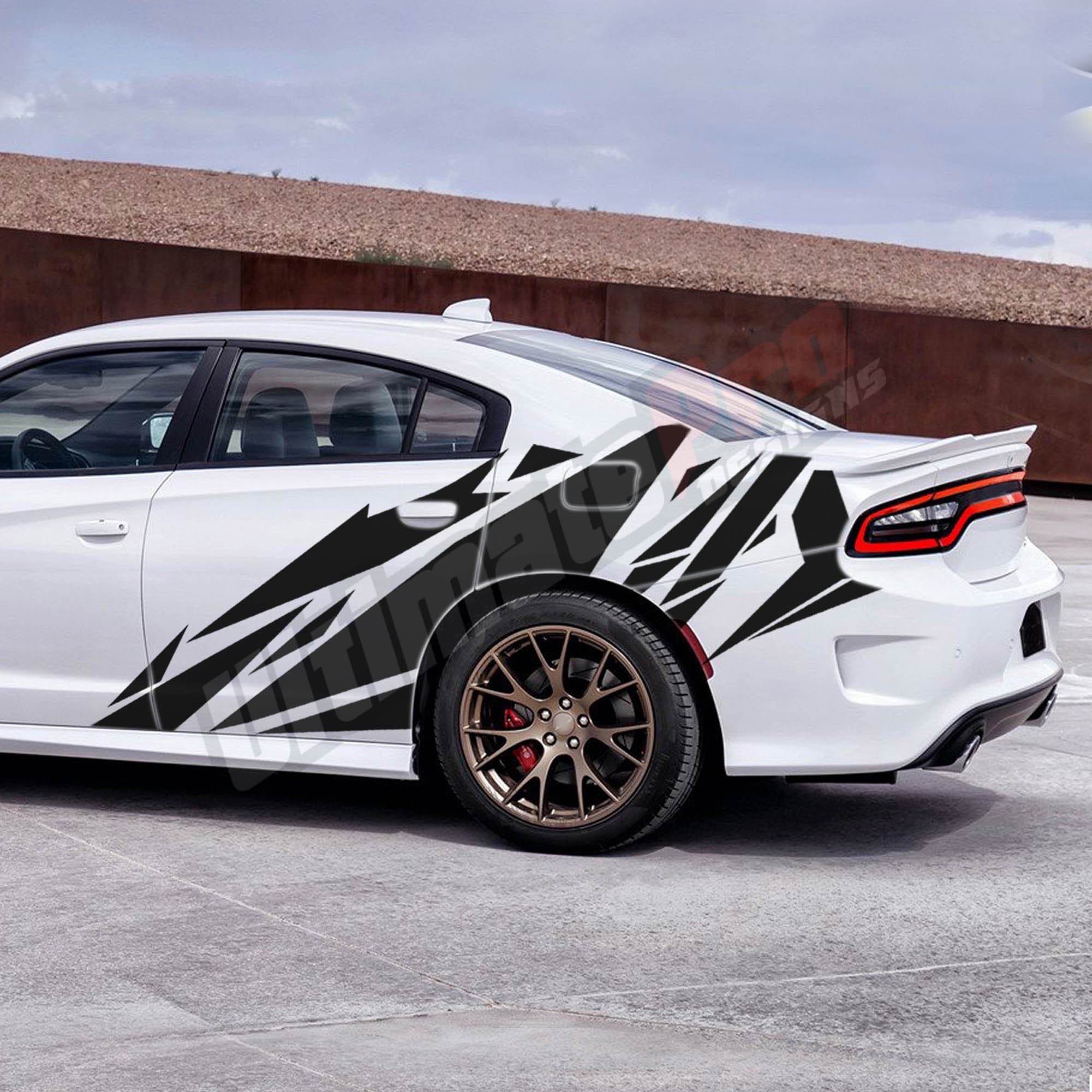 Wrap Decal Sticker Vinyl Compatible With Dodge Charger Sport | Etsy