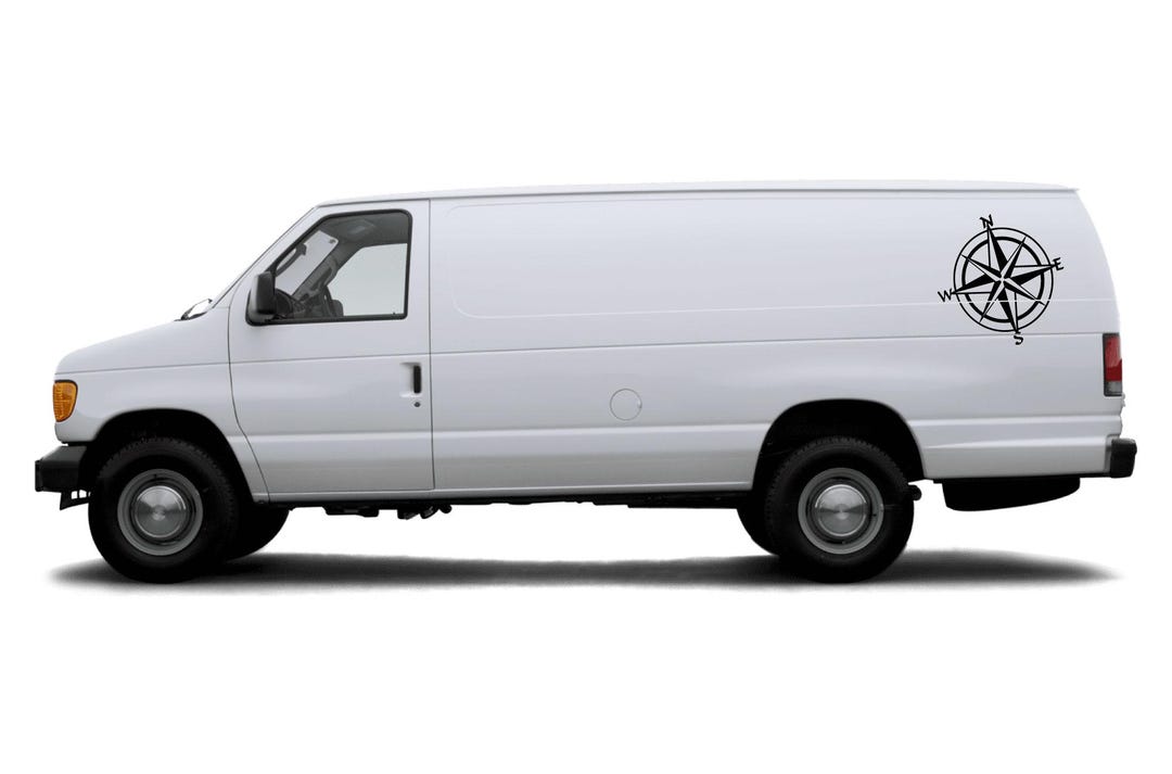 Compass Graphics Stickers Decals Vinyl Compatible With Ford Econoline ...