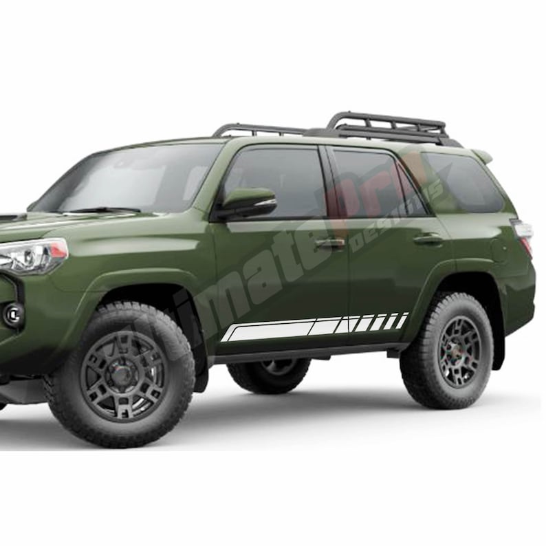 Racing Sport Side Stripes Decal Sticker Compatible With Toyota | Etsy