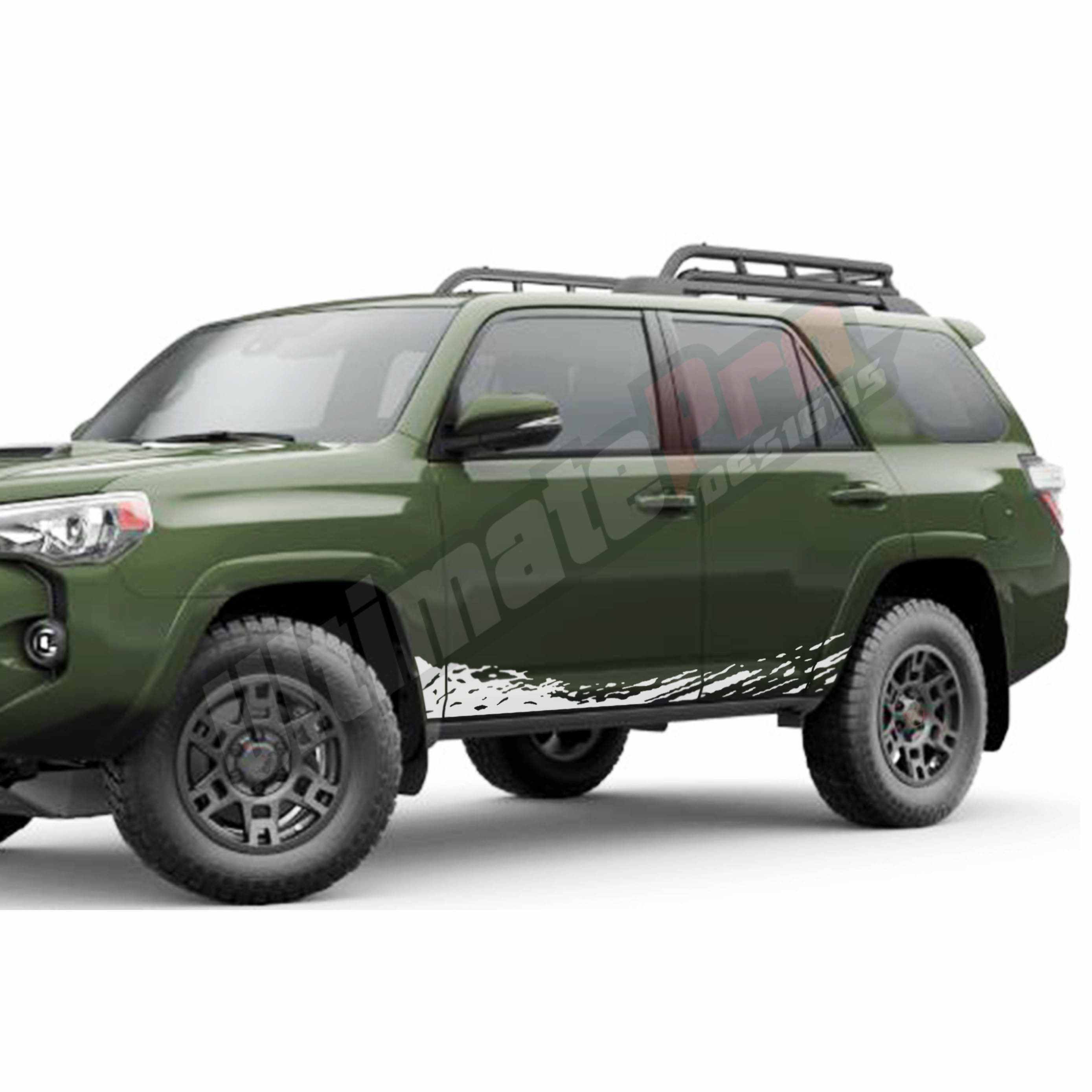 2x Vinyl Decal Sticker Mud Splash Left and Right Side Compatible With ...