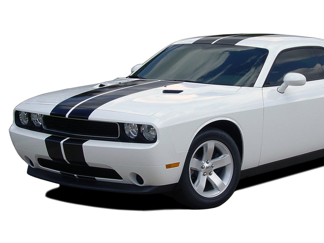Full Body Rally Sport Stripes Compatible With Dodge Challenger 2015 ...