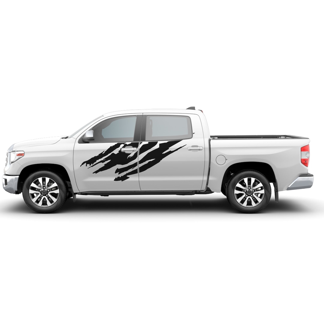Sticker Sport Decal Vinyl Compatible With Toyota Tundra Crewmax Side ...