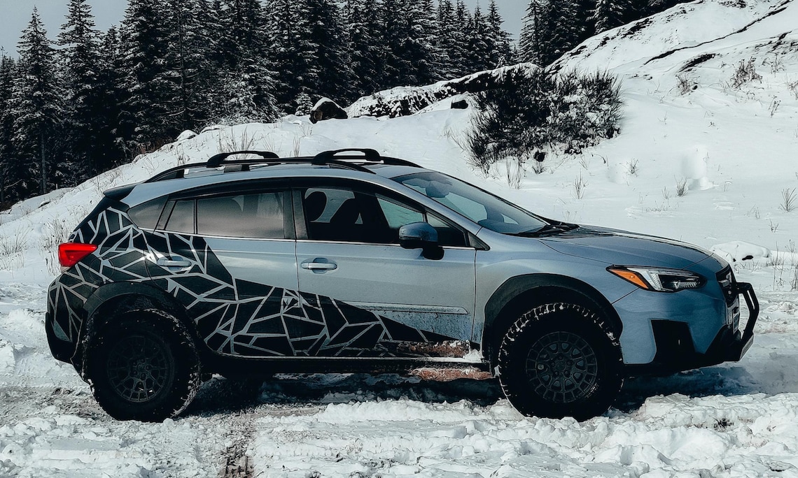 2x Pattern Decal Compatible With Subaru Crosstrek Door Wrap - Etsy