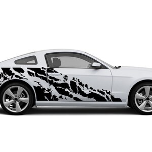 Nightmare Scull Graphic Design Decal Sticker Vinyl Compatible With Ford ...
