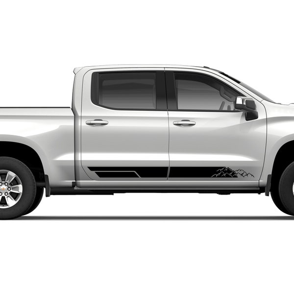 Chevrolet Silverado Door Decal - Etsy