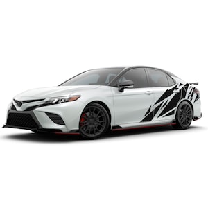 2x Pattern Decal Compatible With Toyota Camry LE Door Wrap Decal ...