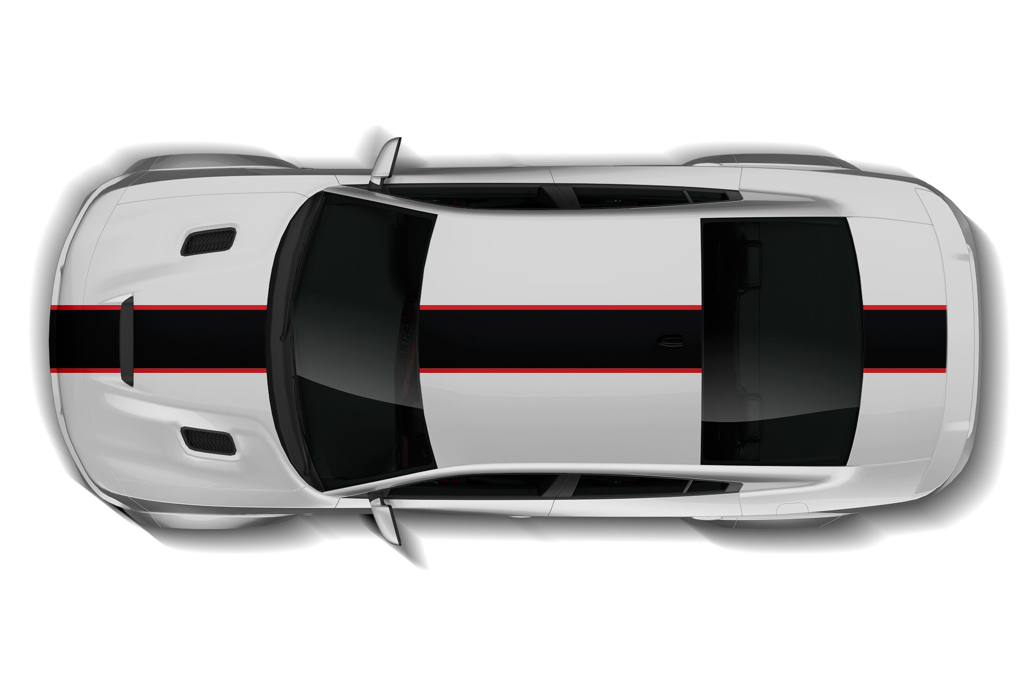 Dodge Charger Top View