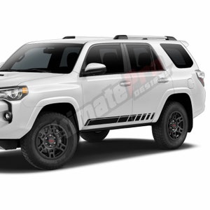 Racing Sport Side Stripes Decal Sticker Compatible With Toyota 4runner ...