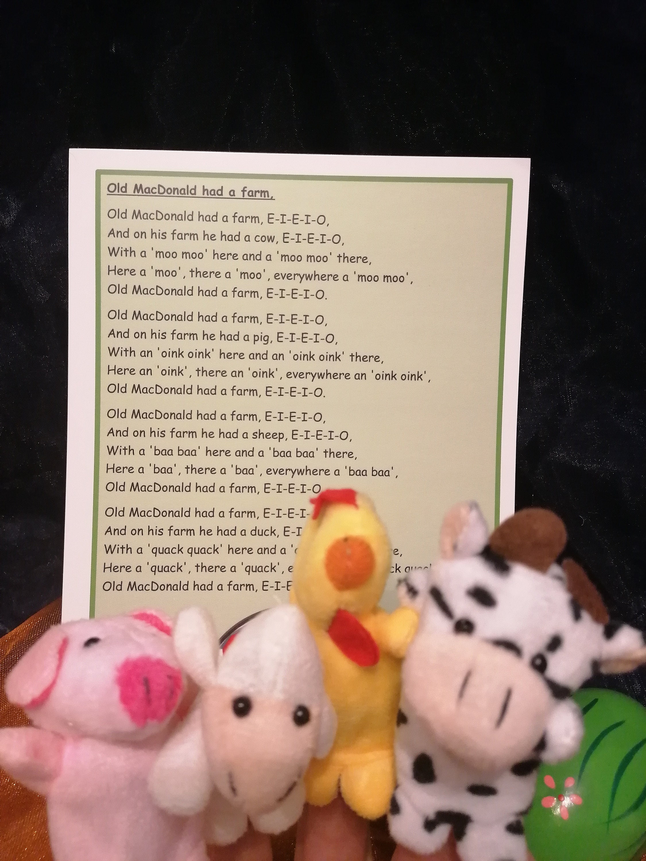 Nursery Rhyme Story Sack - Etsy UK