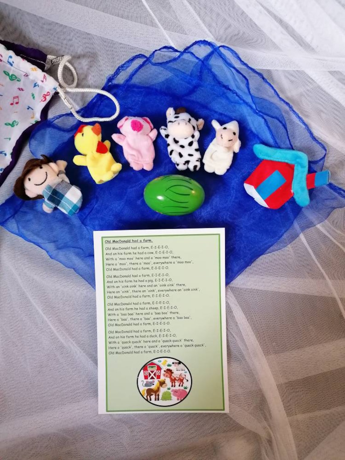 Nursery Rhyme Story Sack - Etsy UK