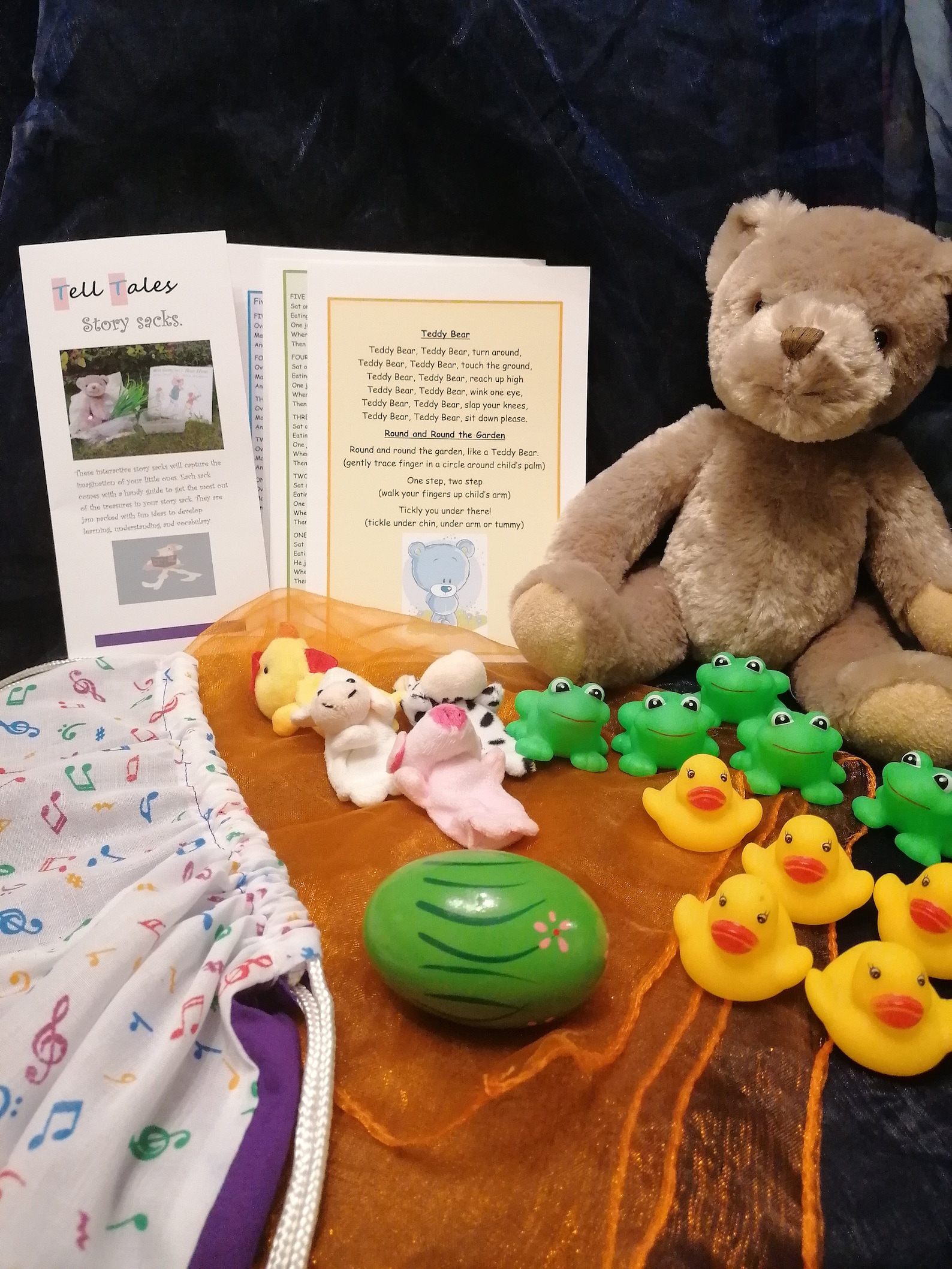 Nursery Rhyme Story Sack - Etsy UK