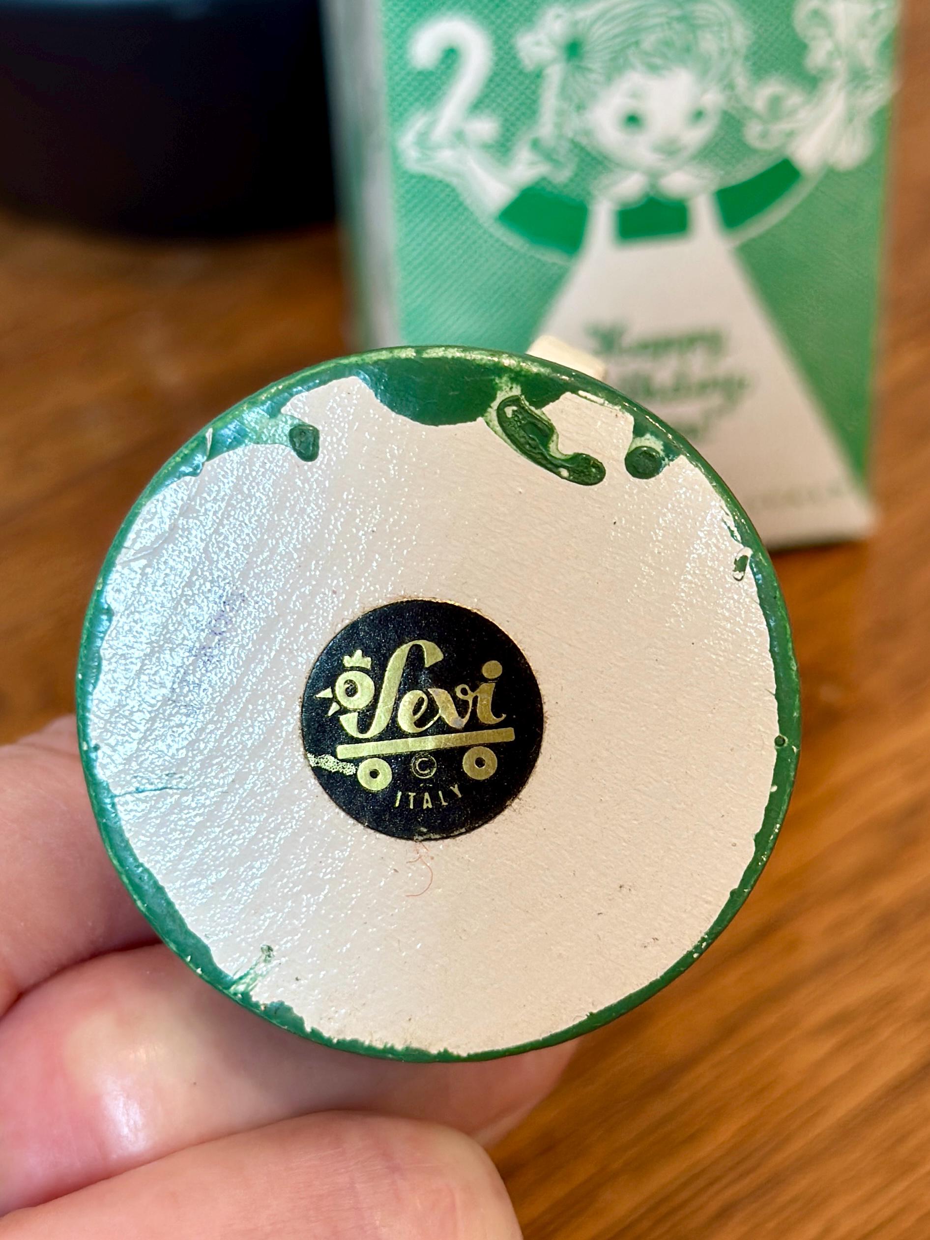 Vintage Sevi 6 Wood Cake Topper in Orignal Box - Etsy