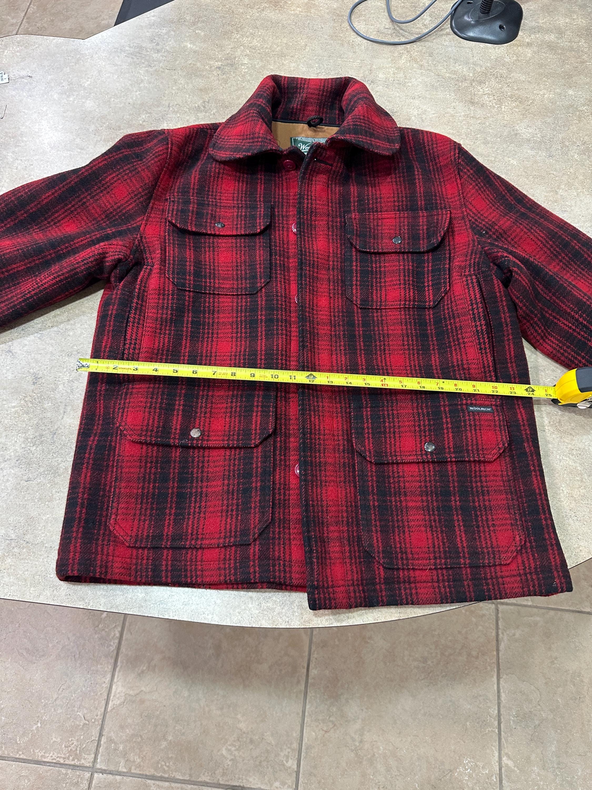 Vintage Woolrich Wool Hunting Jacket Men's Large Coat - Etsy