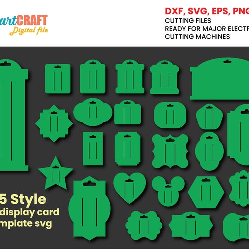 Hair Bow Display Card Svg Hair Bow Card Template Headband | Etsy