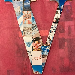 AESTHETIC Letter Collage : fully Customizable - Etsy