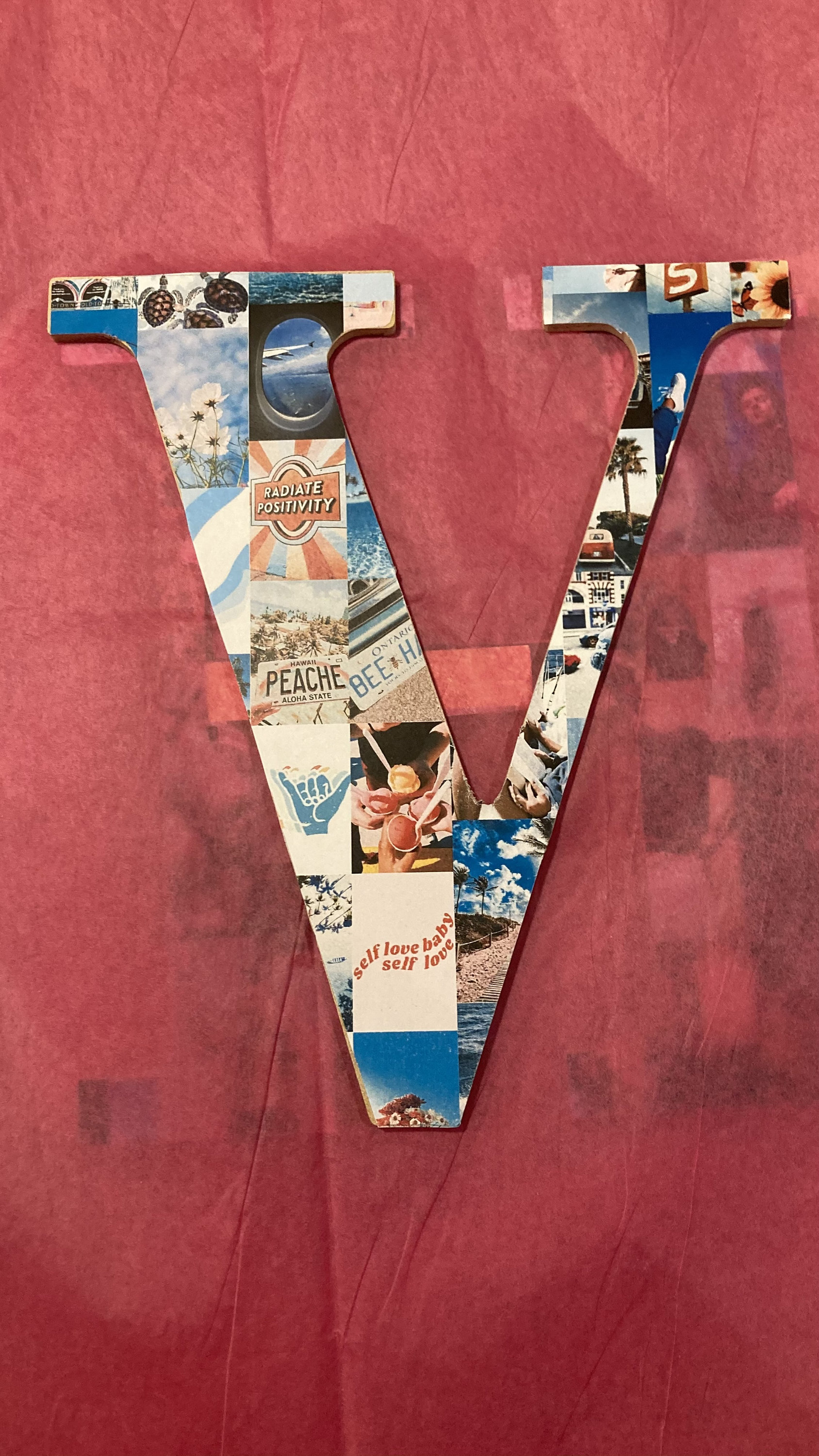 AESTHETIC Letter Collage : fully Customizable - Etsy