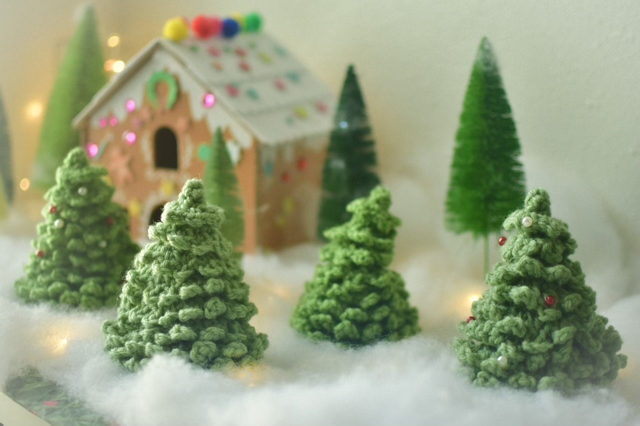 Evergreen Trees | Crochet | Made to Order - Etsy