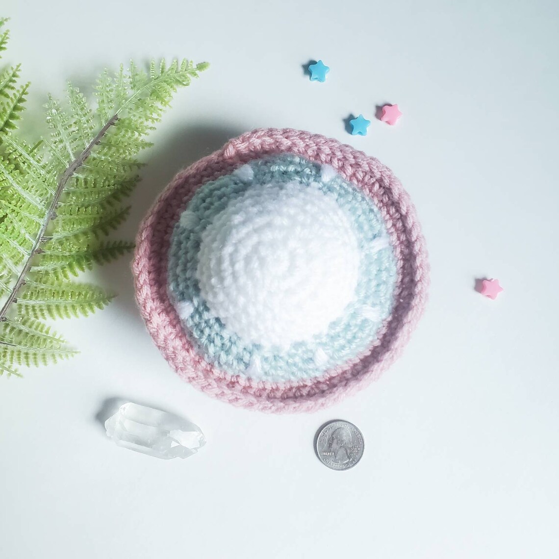 Mysterious Crochet Colorful UFO Amigurumi UFO Cute - Etsy