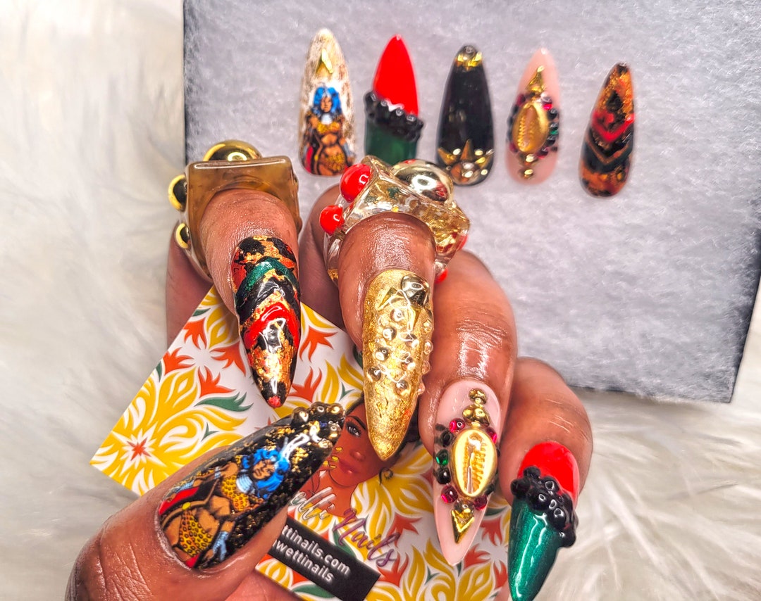 Madam Slay Don't Play Nails Press on Nails Fake Nails - Etsy