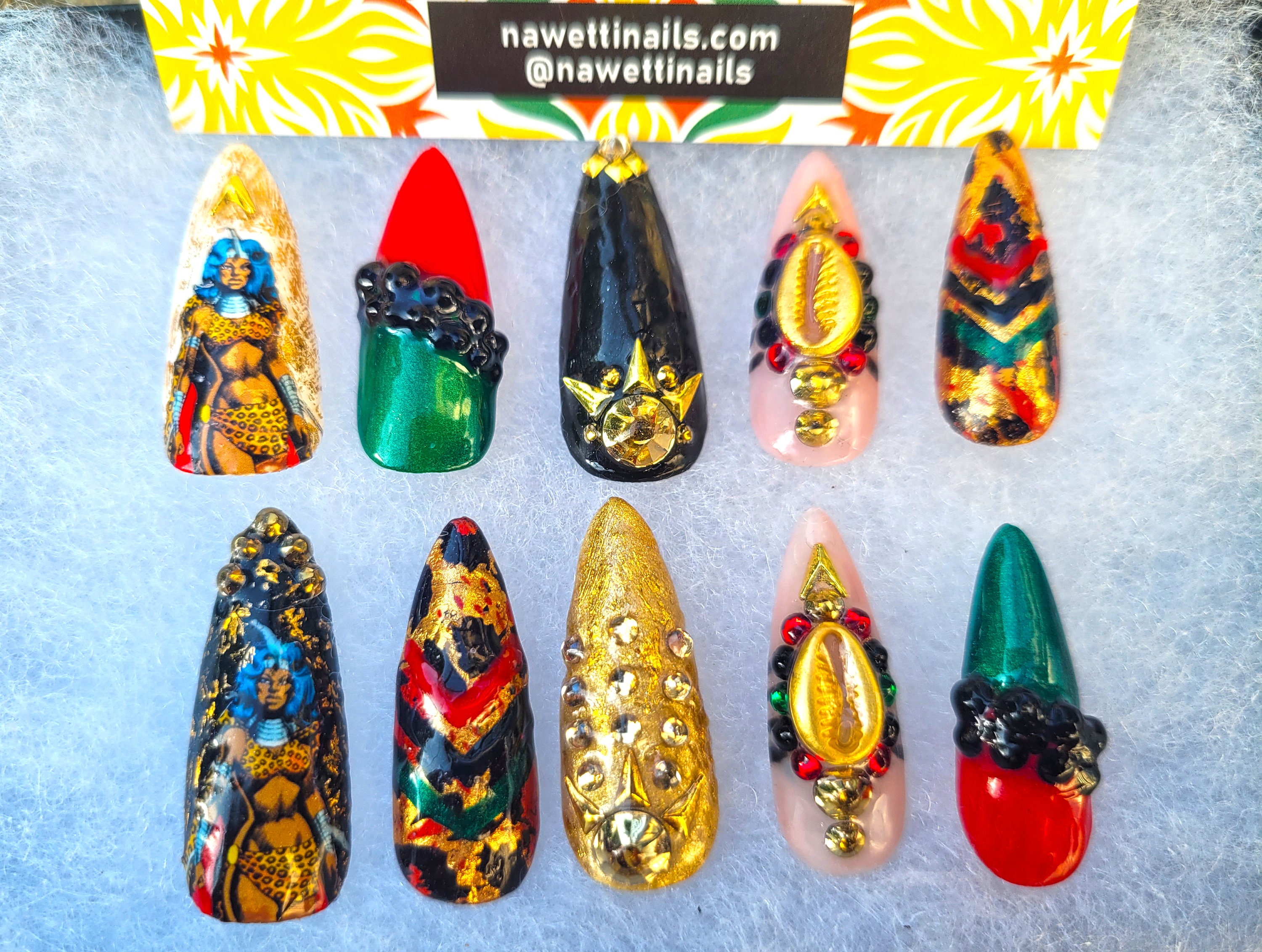 Madam Slay Don't Play Nails Press on Nails Fake Nails - Etsy