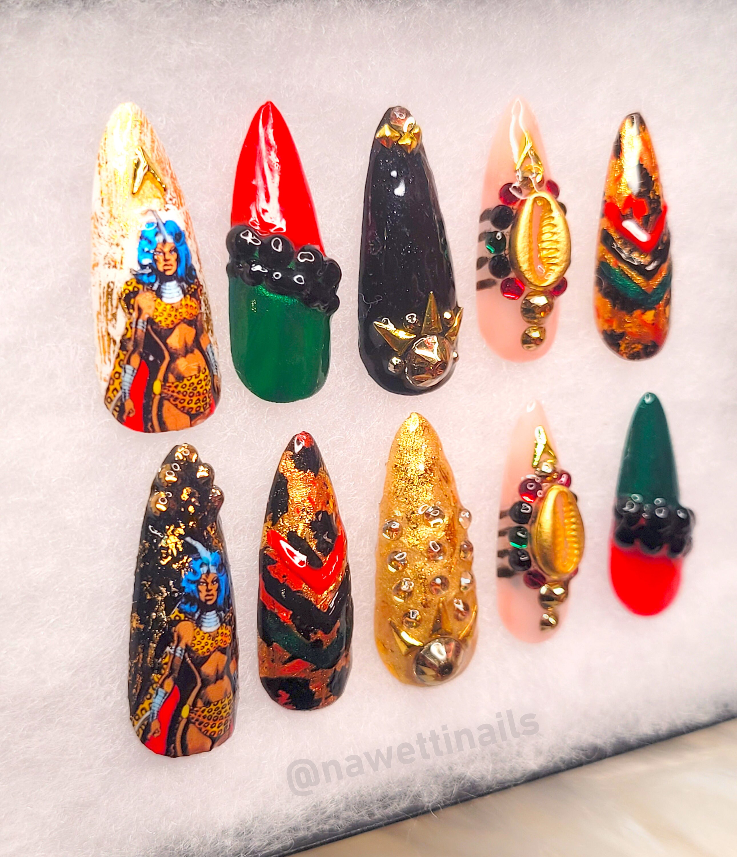 Madam Slay Don't Play Nails Press on Nails Fake Nails - Etsy