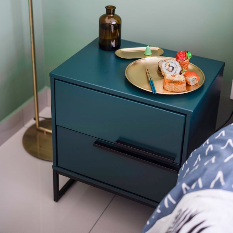 Flynn Bedside Table, Nightstand, Side Table, Bedroom Furniture - Etsy