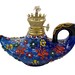 Traditional Handmade Turkish Oil Lamp Ceramic Handmade Home Decor 8x6 ...