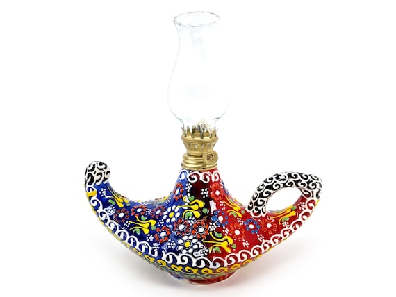 Lanterns Lighting Home & Living Traditional Handmade Turkish Oil Lamp ...