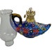 Traditional Handmade Turkish Oil Lamp Ceramic Handmade Home Decor 8x6 ...