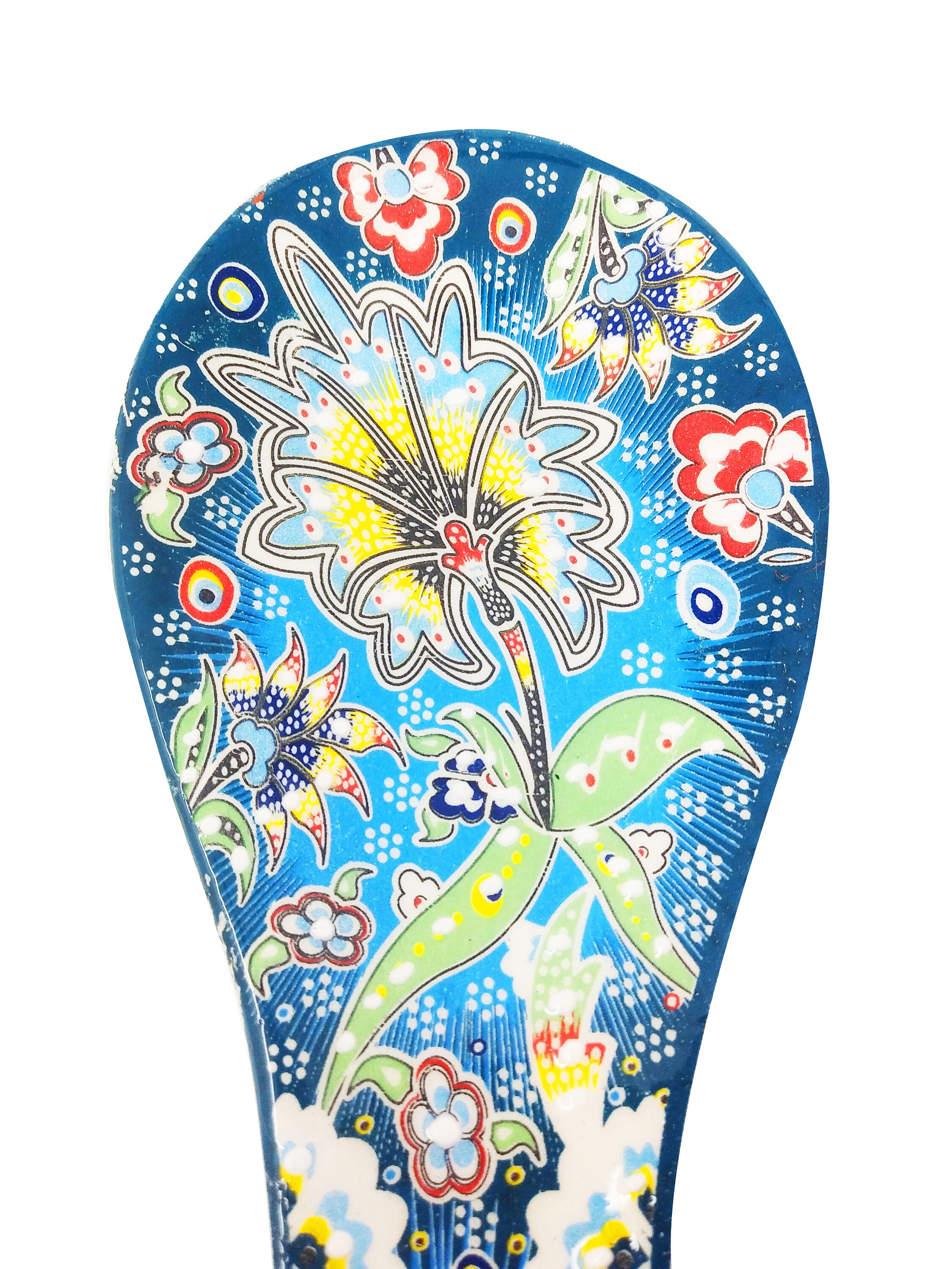 Turkish Spoon Rest Anatolian Ottoman Flowered Colorful - Etsy UK