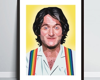 Robin Williams Digital Art Print - Etsy