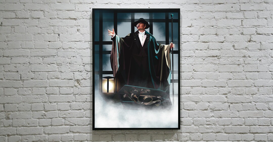 The Phantom of the Opera Inspired A3 Signed Print "opera Ghost" - Etsy