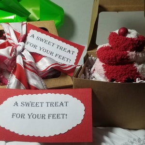 Sweet Treat for Your Feet Sock Gift Cupcake Socks Sock - Etsy