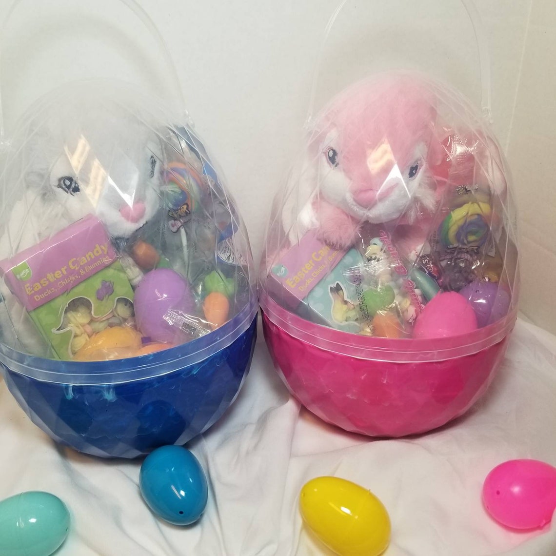 Pre-filled Easter Egg Easter Basket Giant Easter Egg | Etsy