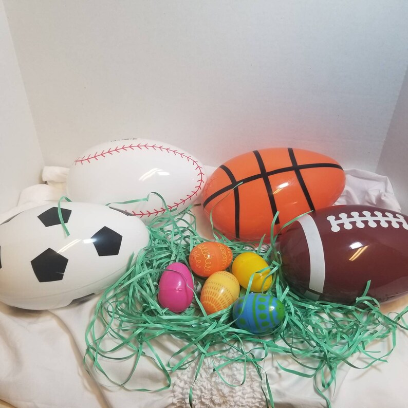 Sports Theme Filled Easter Eggs for Boys and Girls Easter | Etsy
