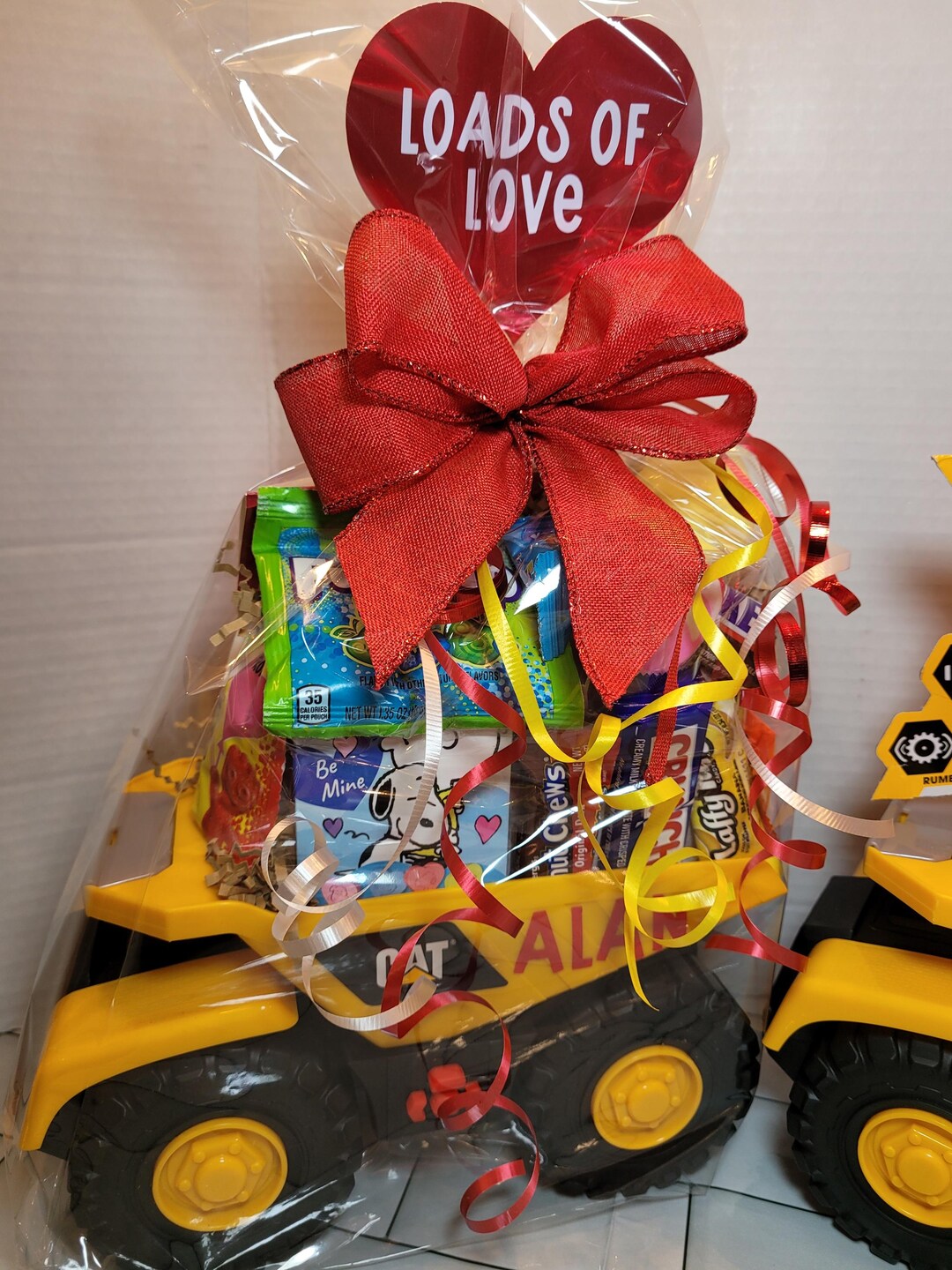 Valentine Boy Gift, Truck Boy Valentine, Kids Valentine's Boy, Dump ...