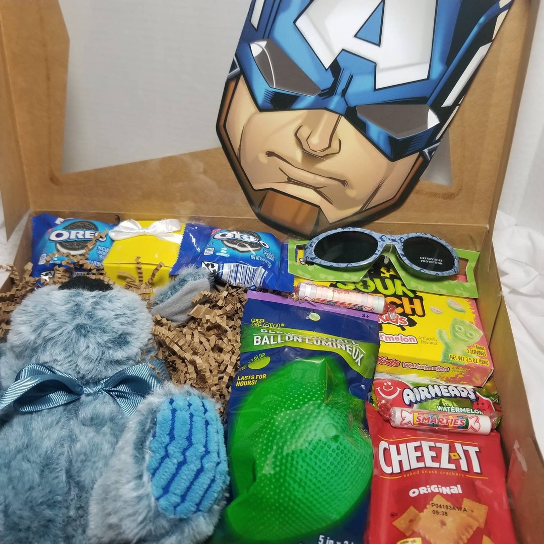 Boy Birthday Box, Marvel, Birthday Gift for Boy, Get Well Gift for ...