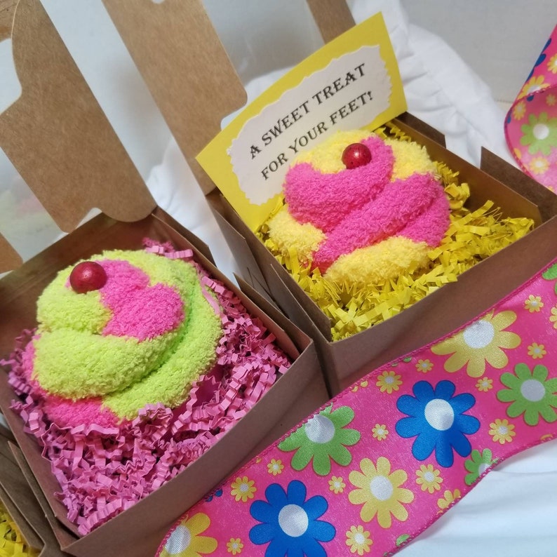 Sweet Treat for Your Feet Sock Gift Cupcake Socks Sock - Etsy
