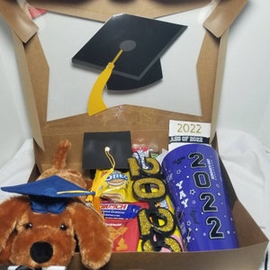 Graduation Gift Box, Graduation Gift Basket, Boxed Graduation Gift ...
