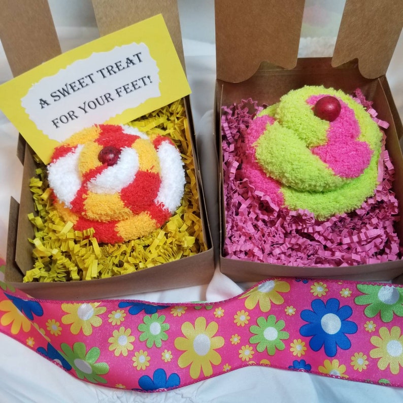 Sweet Treat for Your Feet Sock Gift Cupcake Socks Sock - Etsy