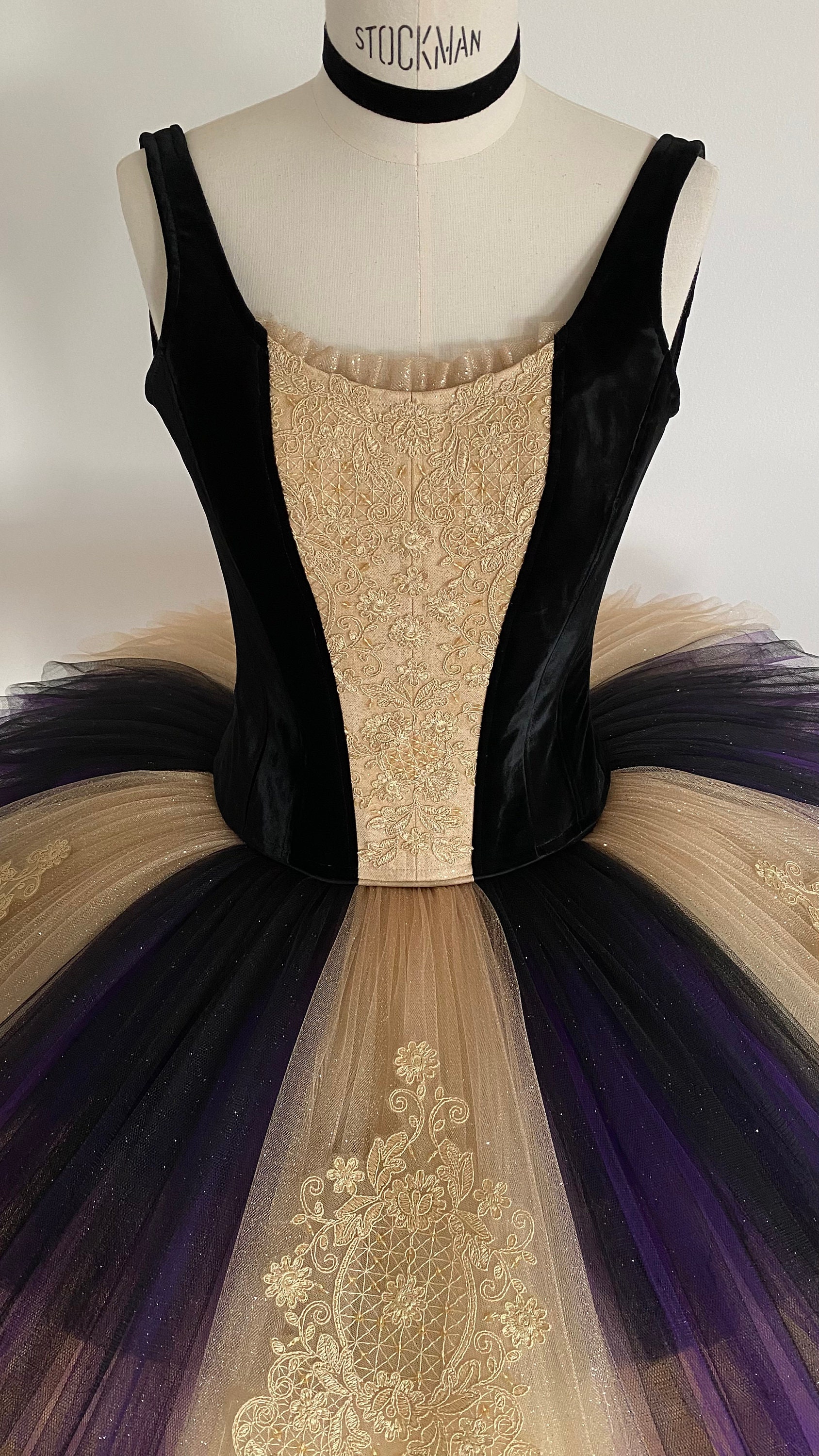 Satanella Variation Ballet Tutu With Swarovski Crystals - Etsy