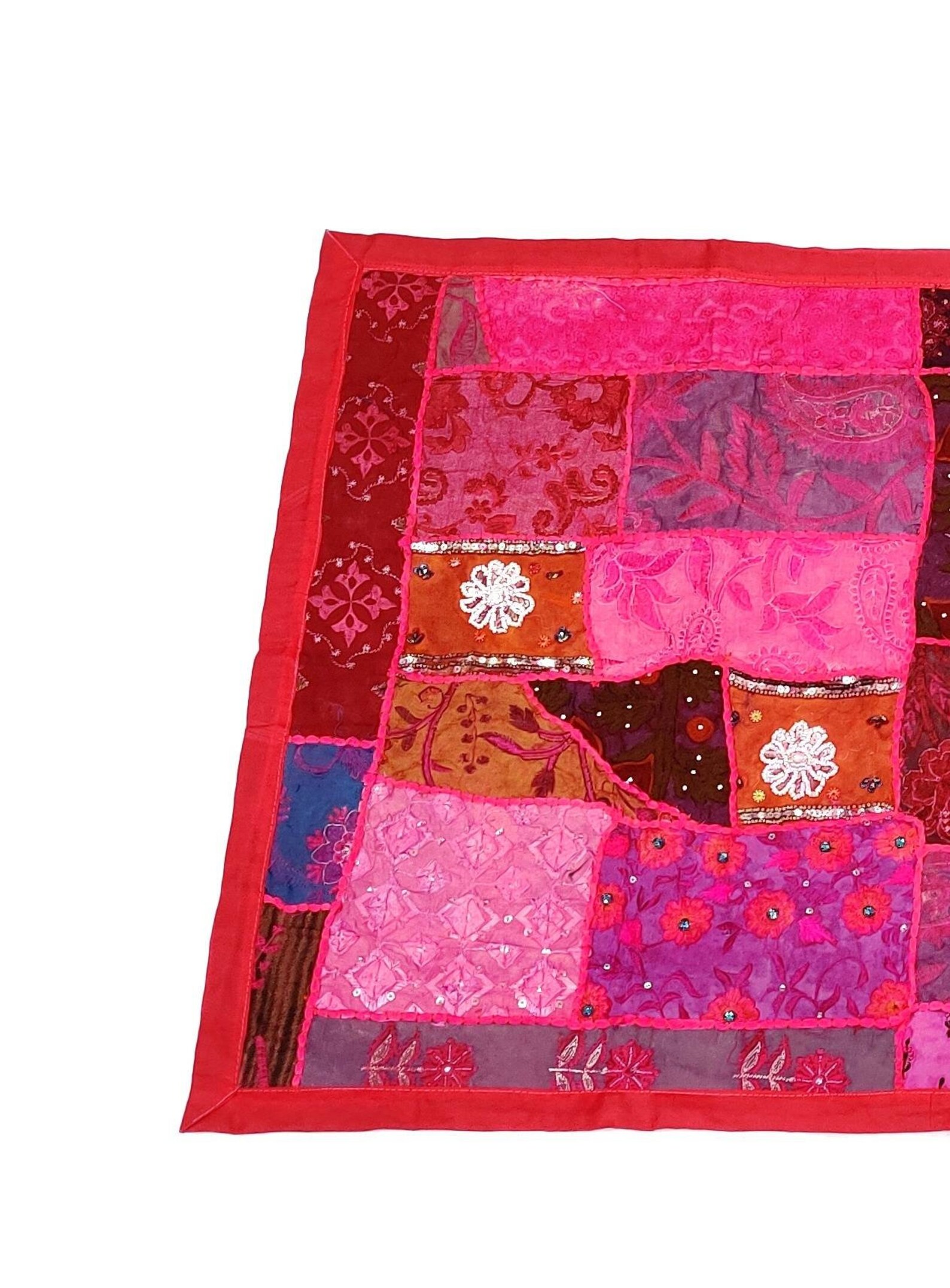 Handmade Wall Runner, Traditional Indian Wall Hangings, Embroidered ...