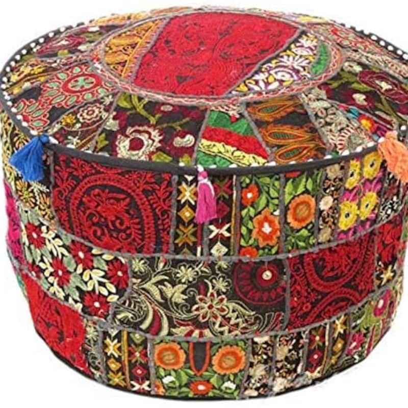 Pouf Cover - Etsy