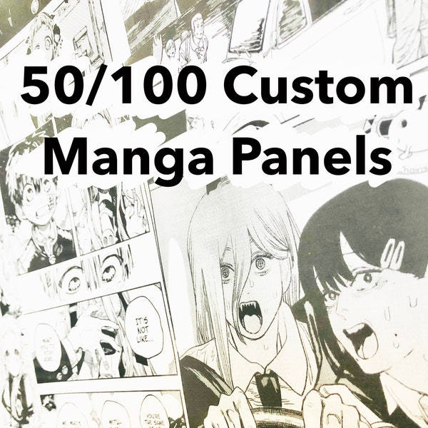 Jjk Manga Panel Print - Etsy