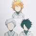 The Promised Neverland Faceless Character Stickers V1 | TPN / the ...