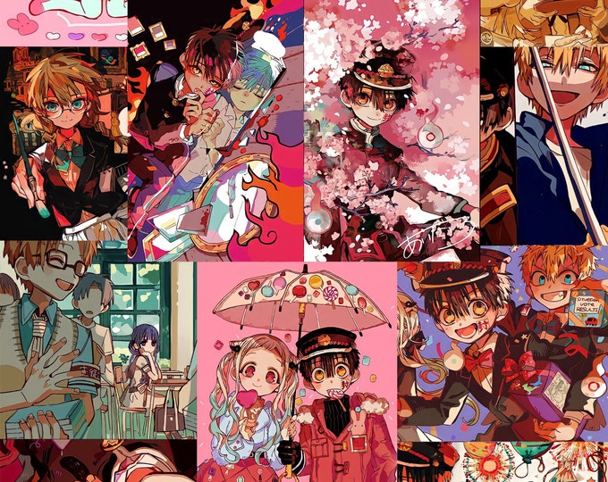 Toilet Bound Hanako-kun Character Prints V3 | Anime / Manga / Posters ...