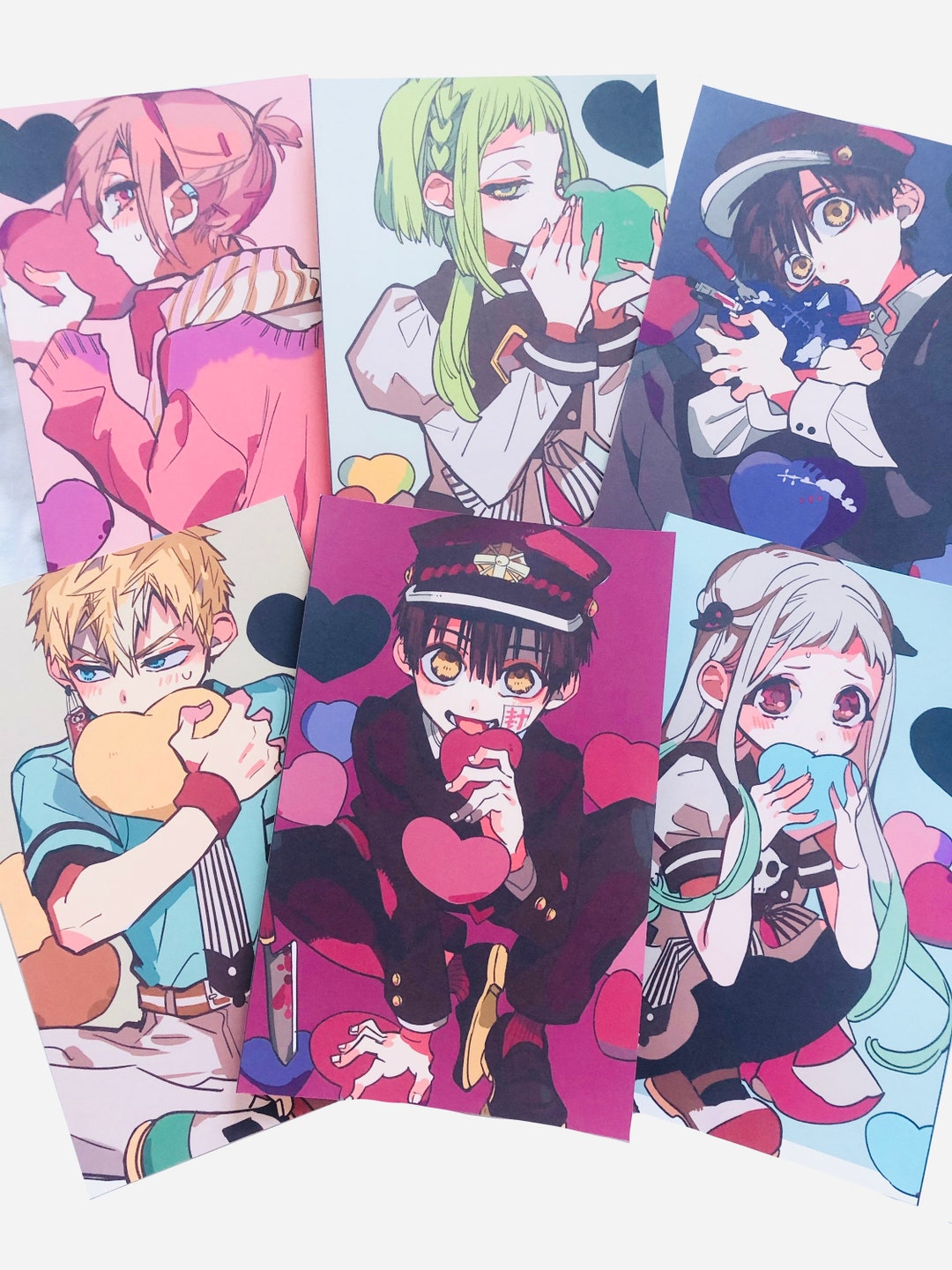 Toilet Bound Hanako-kun Character Prints V1 | Anime / Manga / Posters ...