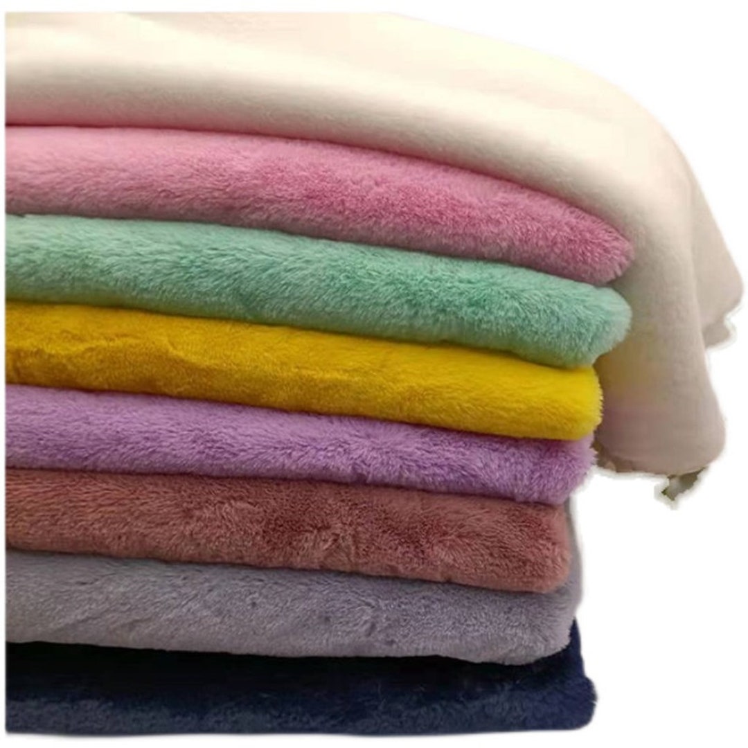 Faux Fur Fabric, Faux Rabbit Fur, Minky Fur Fabric, Fursuit Material ...