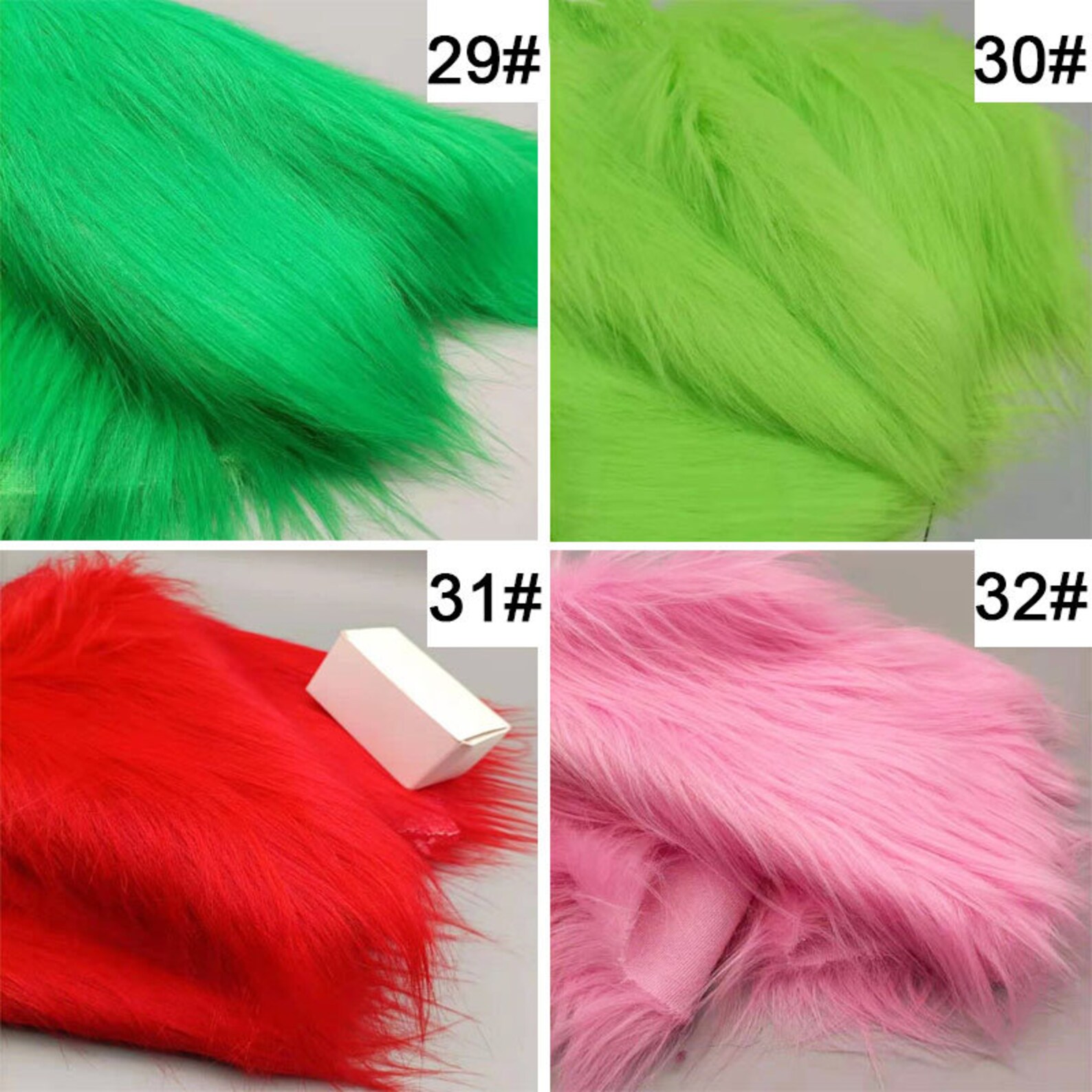 LONG Pile PLUSH Fabric Faux Fur Fabric Fursuit Prop Fursuit - Etsy